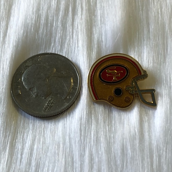 NFL | Jewelry | 525 Vintage San Francisco 49ers Helmet Pin | Poshmark